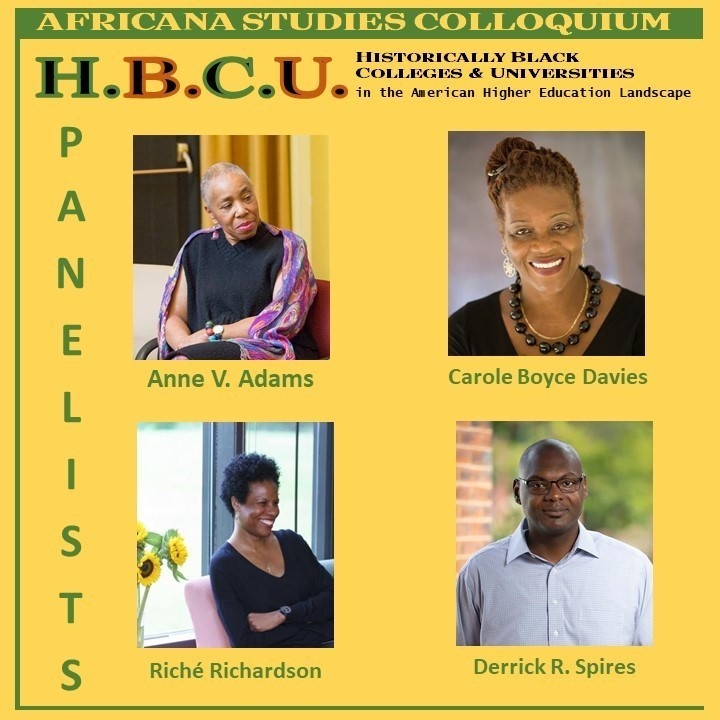AFRICANA STUDIES COLLOQUIUM: H.B.C.U. Historically Black Colleges ...